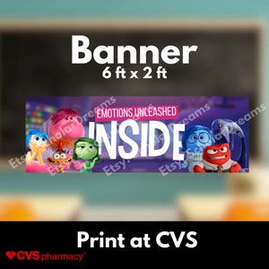 Inside Out Banner (DIGITAL and PRINTABLE) - Etsy