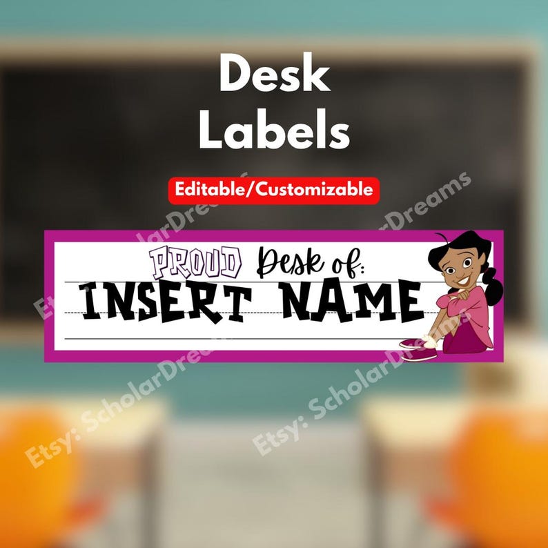 The Original Proud Family (editable) Ultimate Classroom Decor Bundle - Etsy