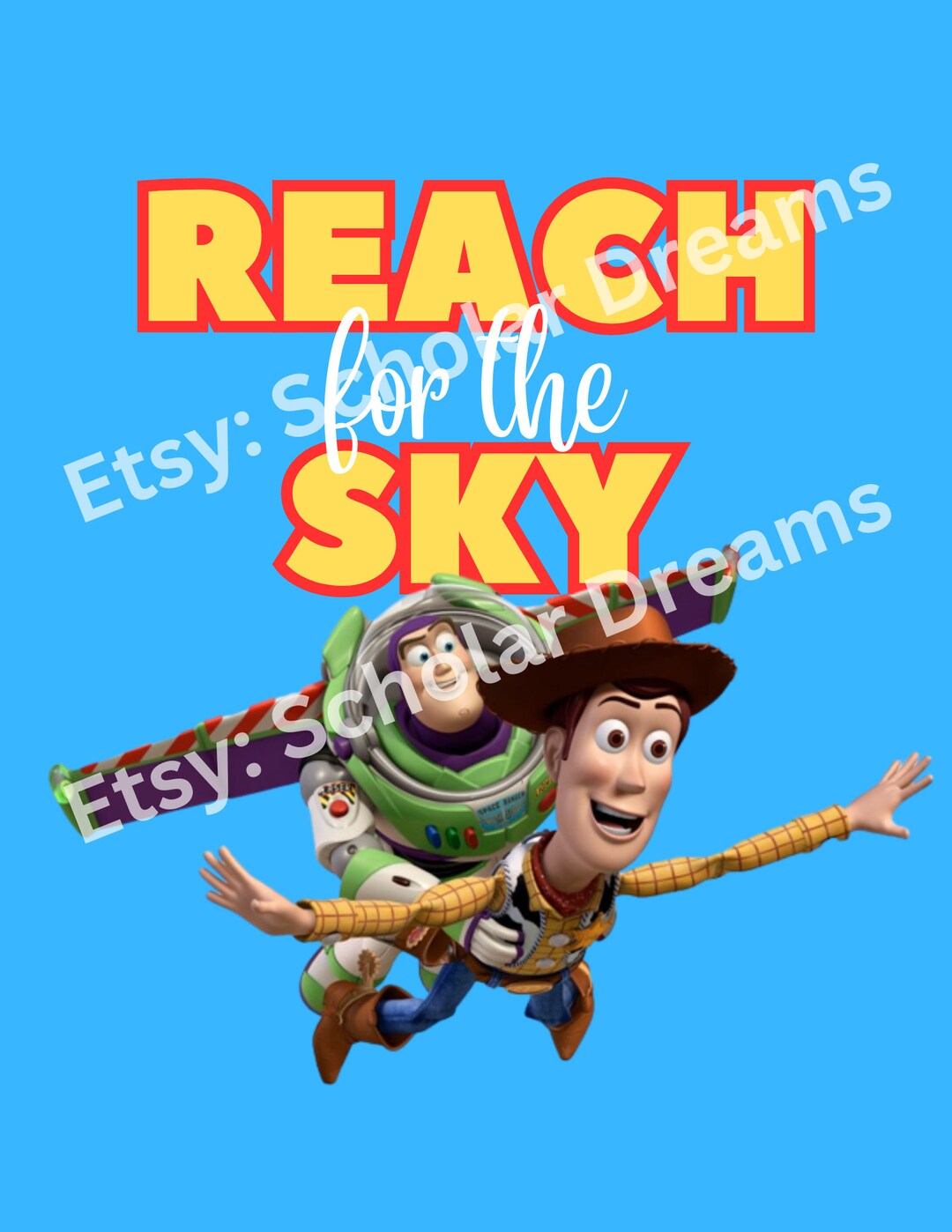 Toy Story Classroom Motivational Posters (2 Pack) - Etsy UK