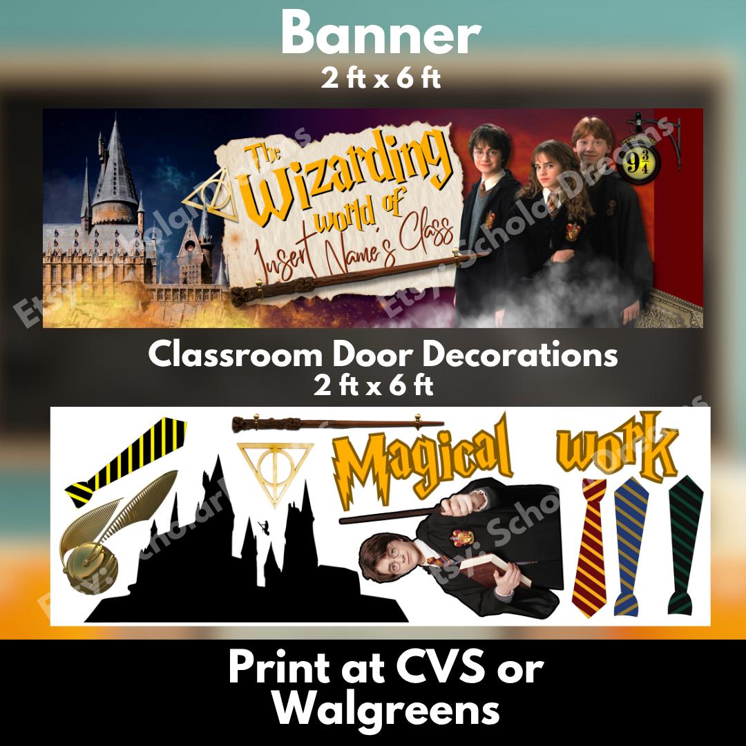Hogwarts Magical Ultimate Classroom Bundle (editable) - Etsy
