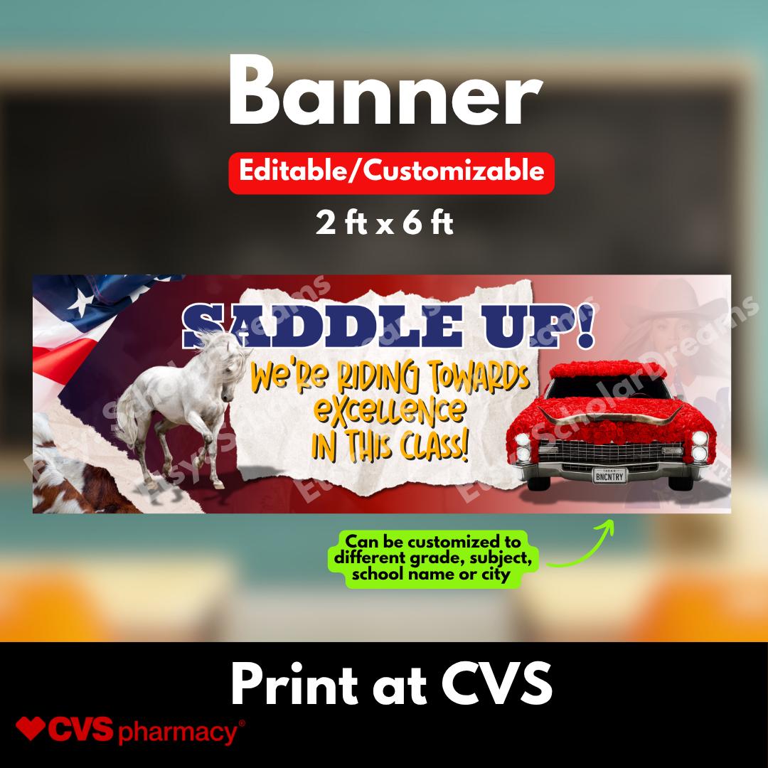 Cowboy Carter Inspired Classroom Decor Bundle (editable) - Etsy