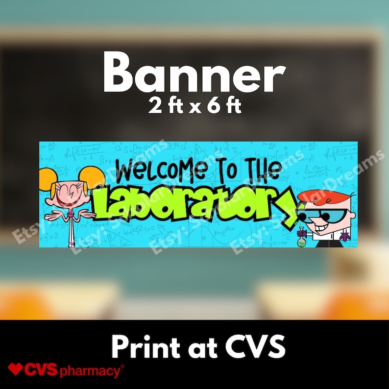 Dexter’s Laboratory Classroom Decor Bundle (DIGITAL and PRINTABLE) - Etsy