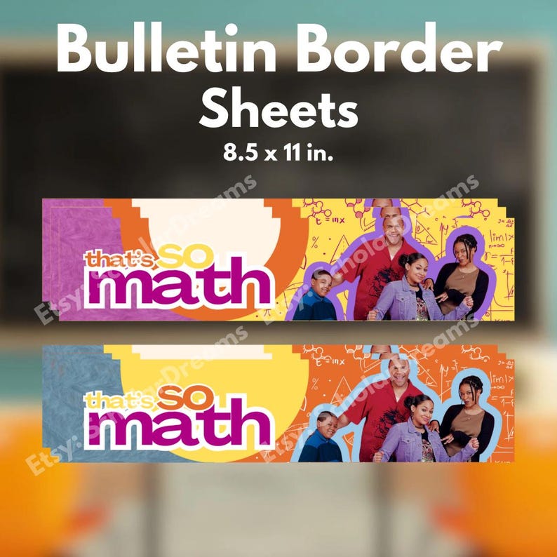 That’s so Raven (MATH) Classroom Bundle (DIGITAL and PRINTABLE) - Etsy