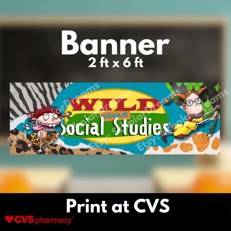 The Wild Thornberry’s Social Studies Classroom Decor Bundle (DIGITA and ...