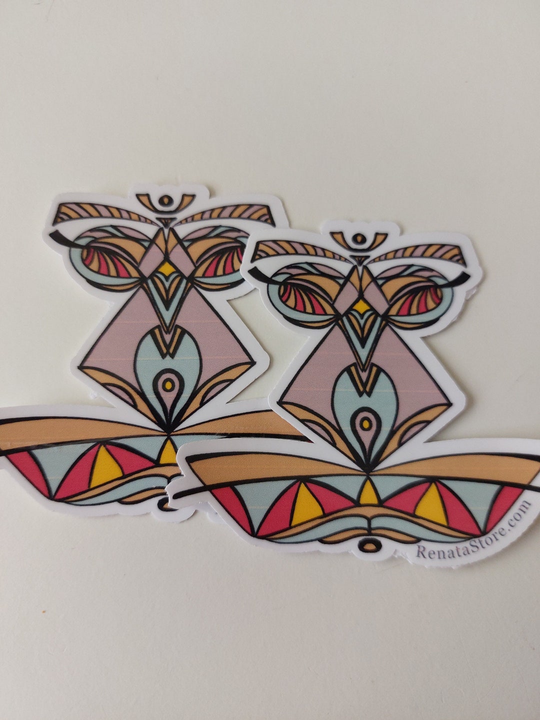 Art Stickers, Vinyl Sticker Pack, Multiple Stickers, Hamsa Hand Sticker ...