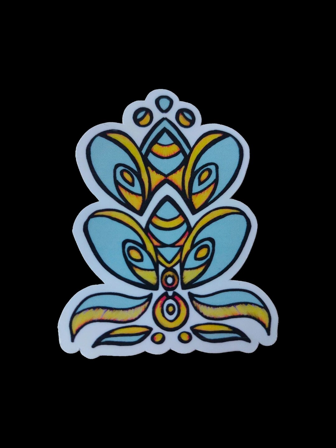 Art Stickers, Vinyl Sticker Pack, Multiple Stickers, Hamsa Hand Sticker ...