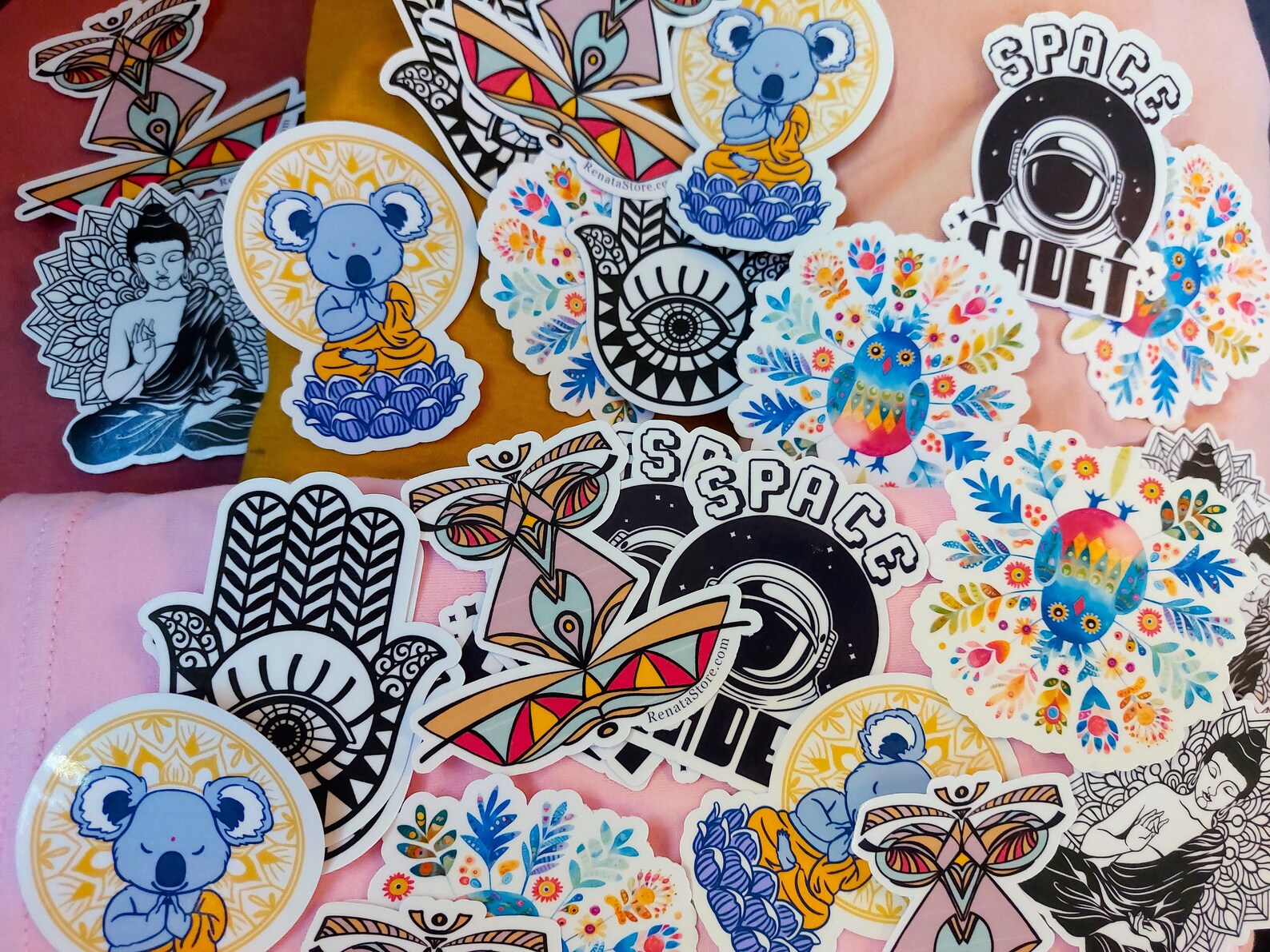 Buddha Stickers, Vinyl Sticker Buddha, Buddha Water Bottle Sticker ...