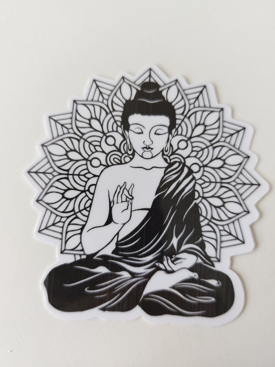 Buddha Stickers, Vinyl Sticker Buddha, Buddha Water Bottle Sticker ...