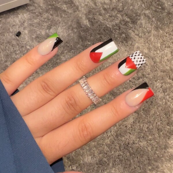 Flag Nail Art - Etsy