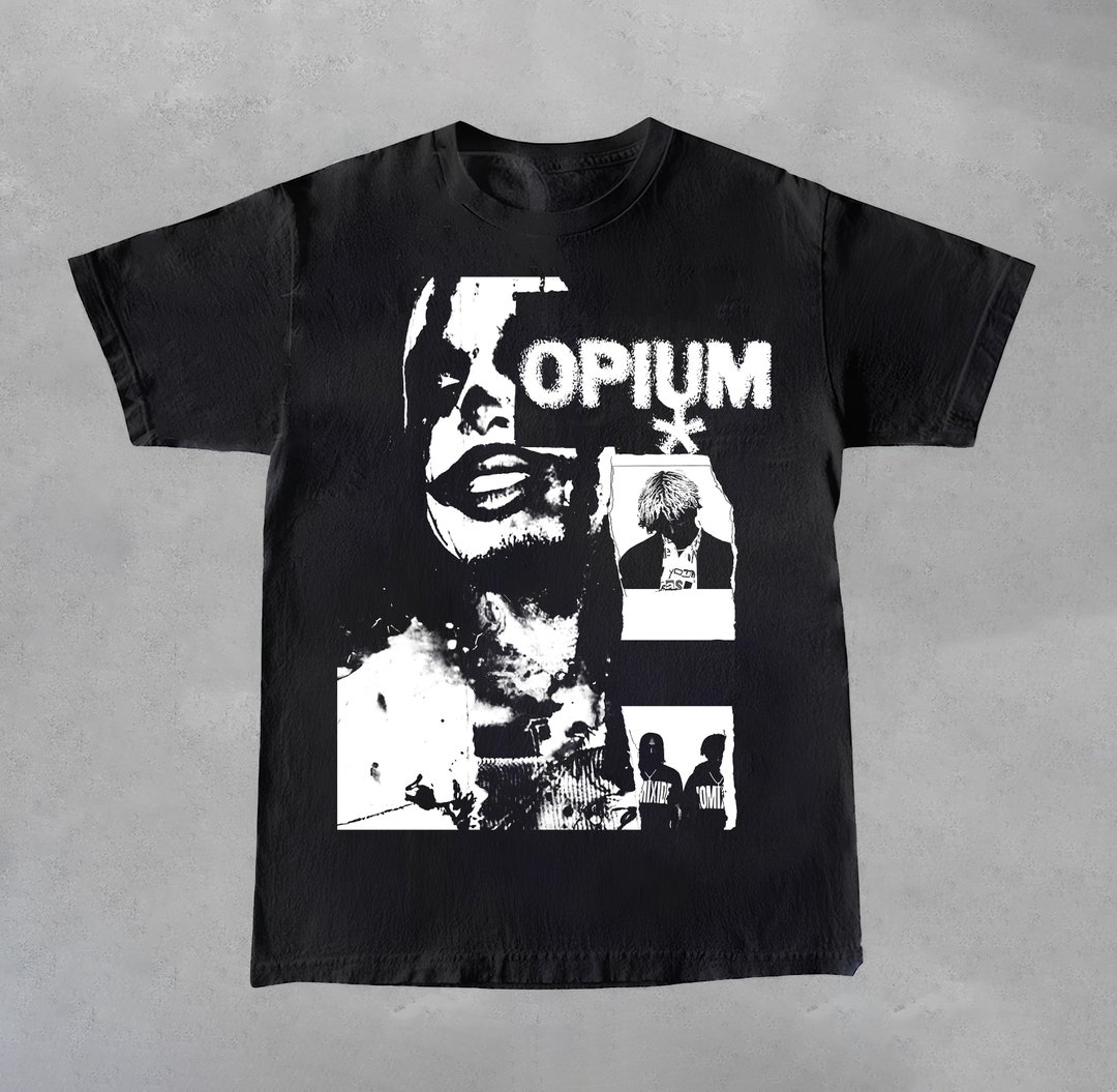 Camiseta Ken Carson Opium Merch Camiseta gráfica Playboi Carti Camiseta ...