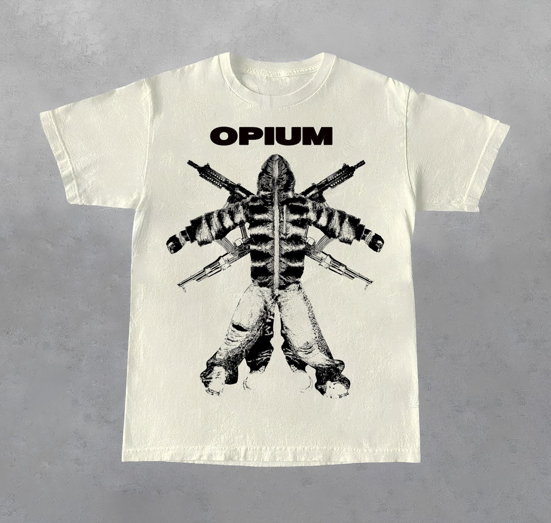 Ken Carson T-Shirt A Great Chaos Album Shirt Opium Tee - Etsy Portugal