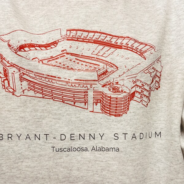 Bryant Denny Stadium Svg - Etsy