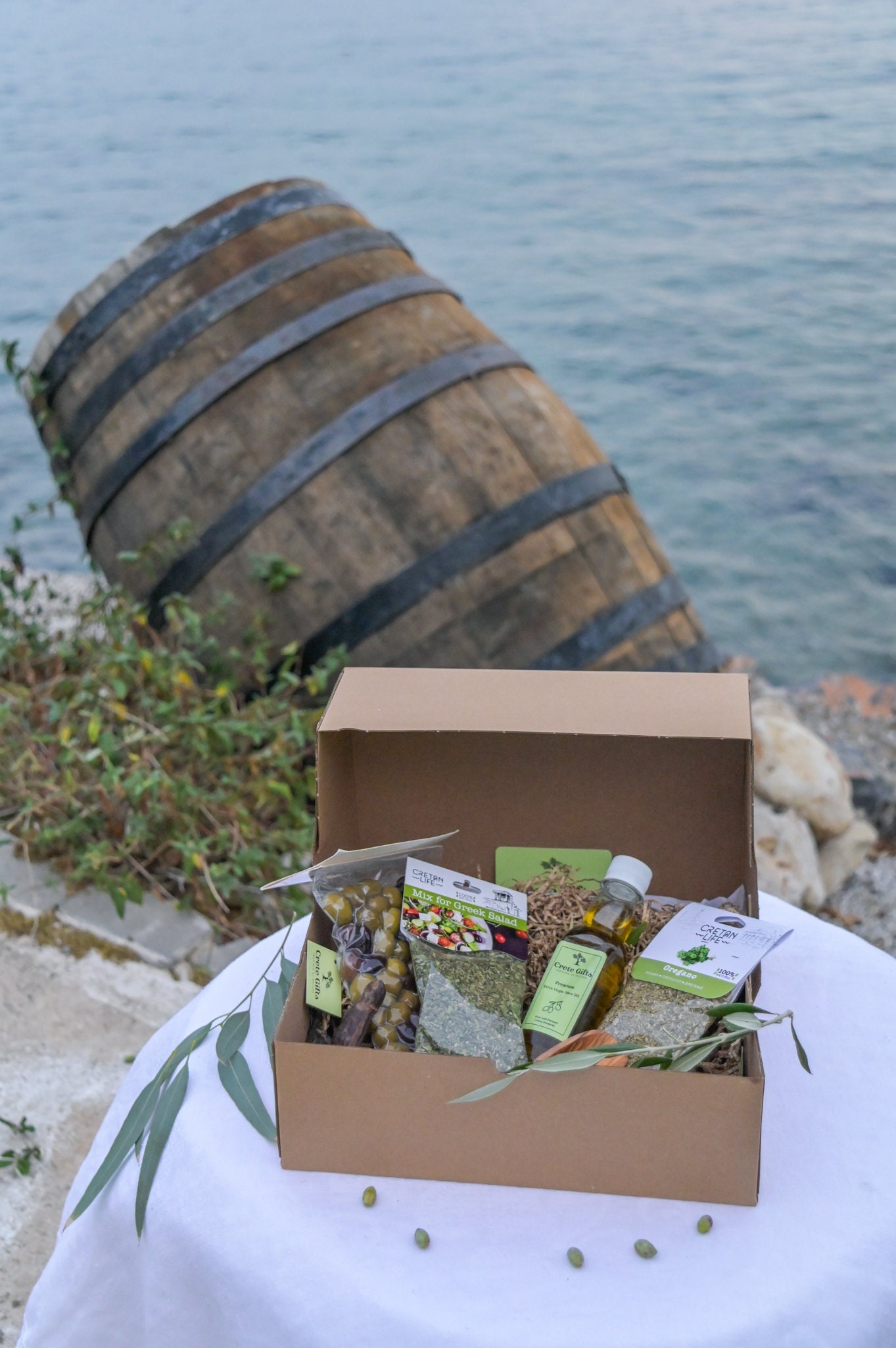 Greek Gourmet Gift Box, Christmas Gourmet Gift Basket, Greek Food Gift ...