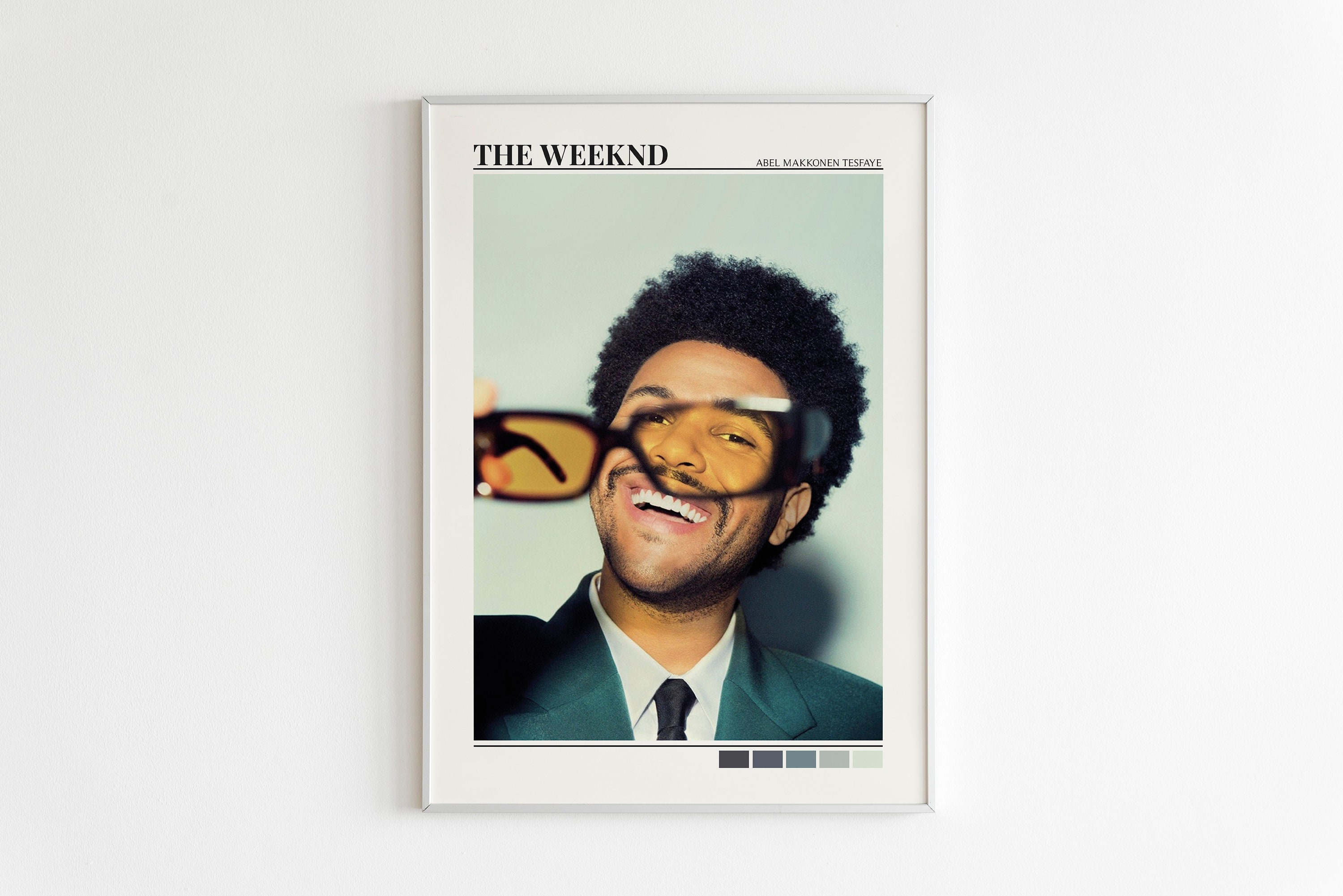 The Weeknd Poster the Weeknd the Weekend Poster Weeknd - Etsy