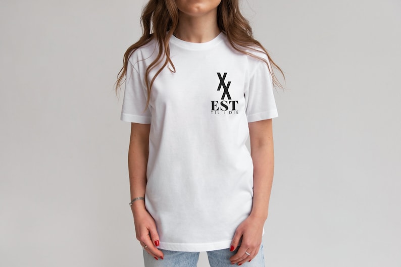 XX EST TID T-shirt, Machine Gun Kelly Inspired, Mgk Design Tee, Mgk Fan ...