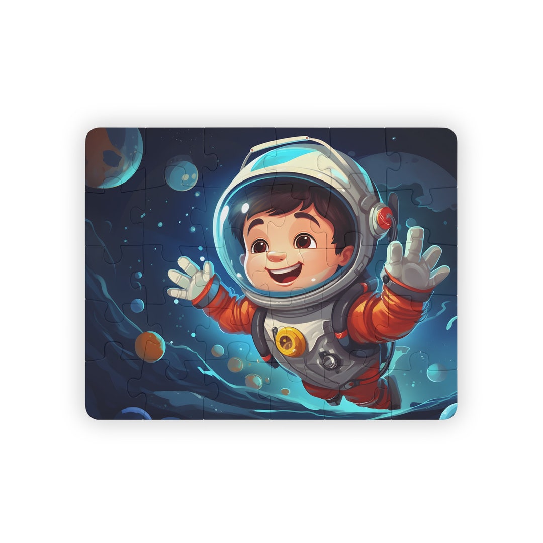 Space Explorer Kids' Puzzle, 30-piece, Puzzle for Kids, Jigsaw Puzzle ...