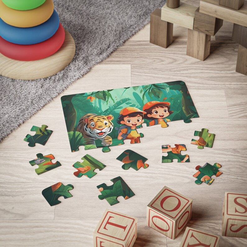 Jungle Kids' Puzzle, 30-piece, Puzzle for Kids, Jigsaw Puzzle for Kids ...