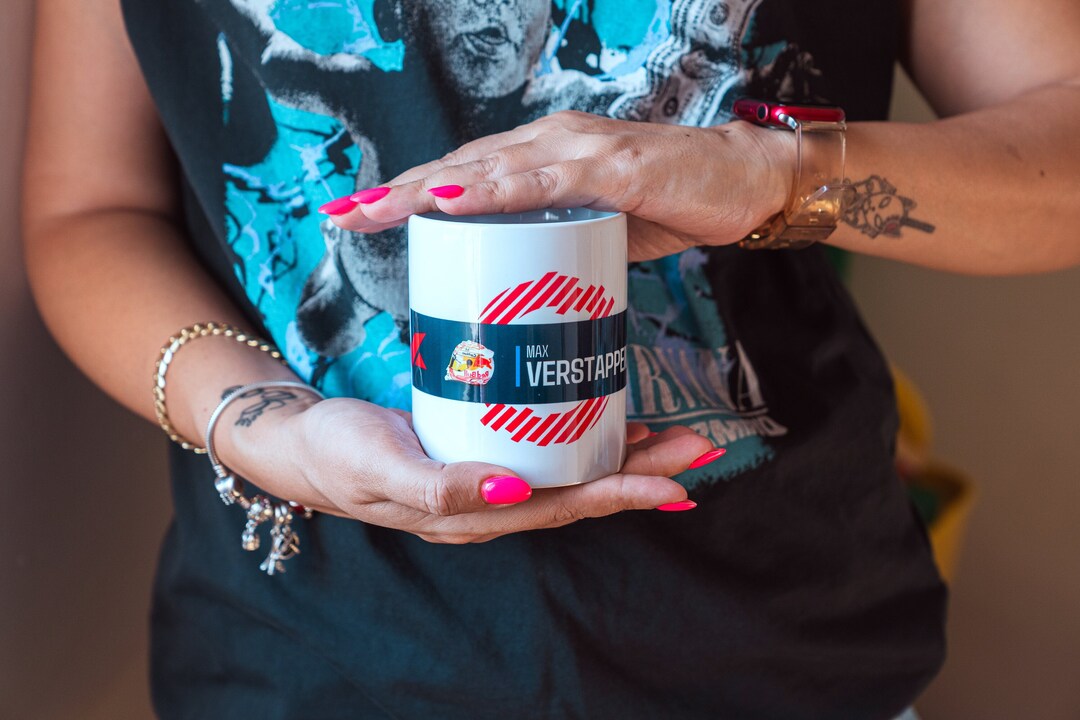 Formula 1 Coffee Mug Max Verstappen Redbull Racing F1 Mug 11 Oz Mug - Etsy