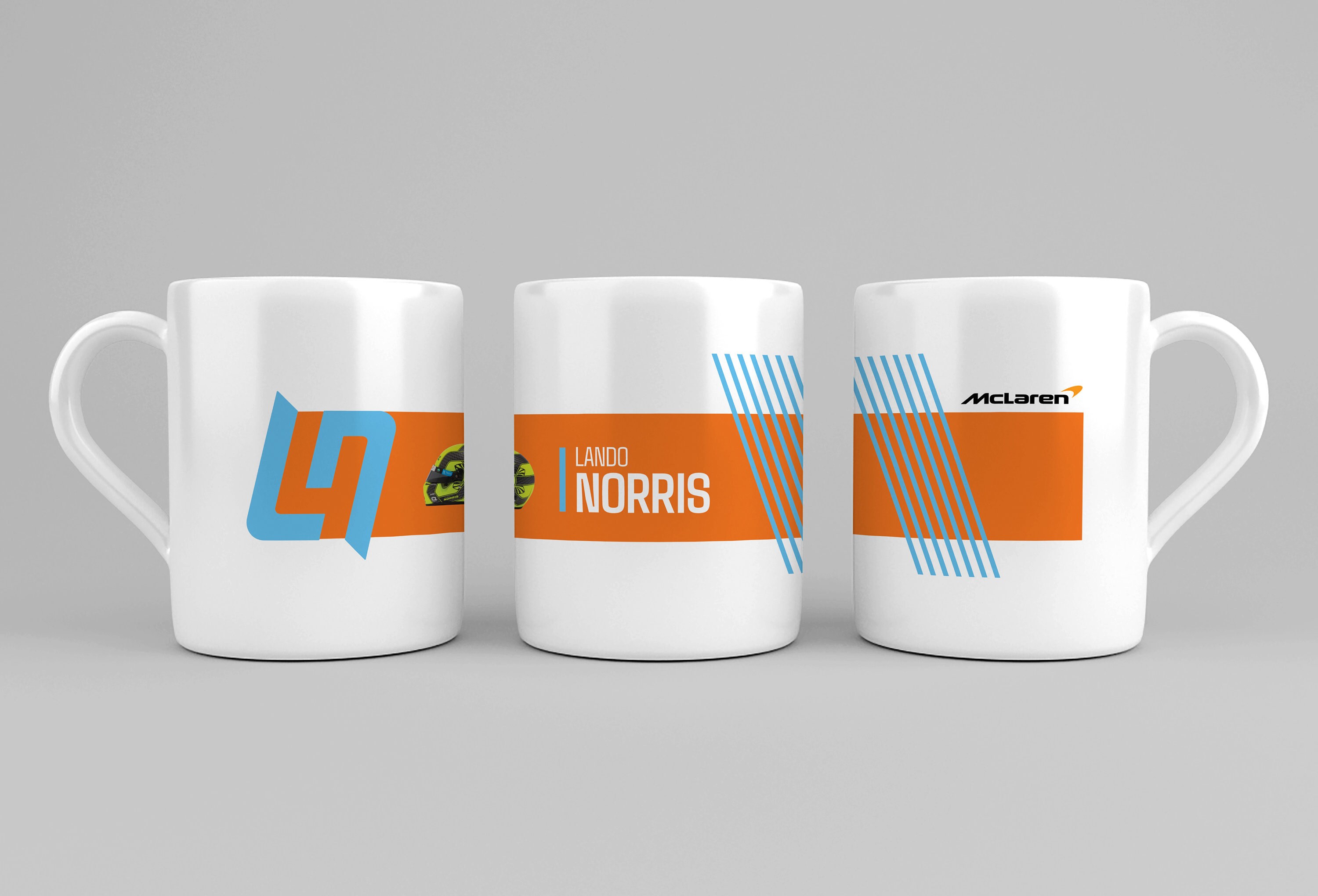 Lando Norris Mclaren F1 Mug Design Dijital Edition 11 Oz Mug Cricut ...