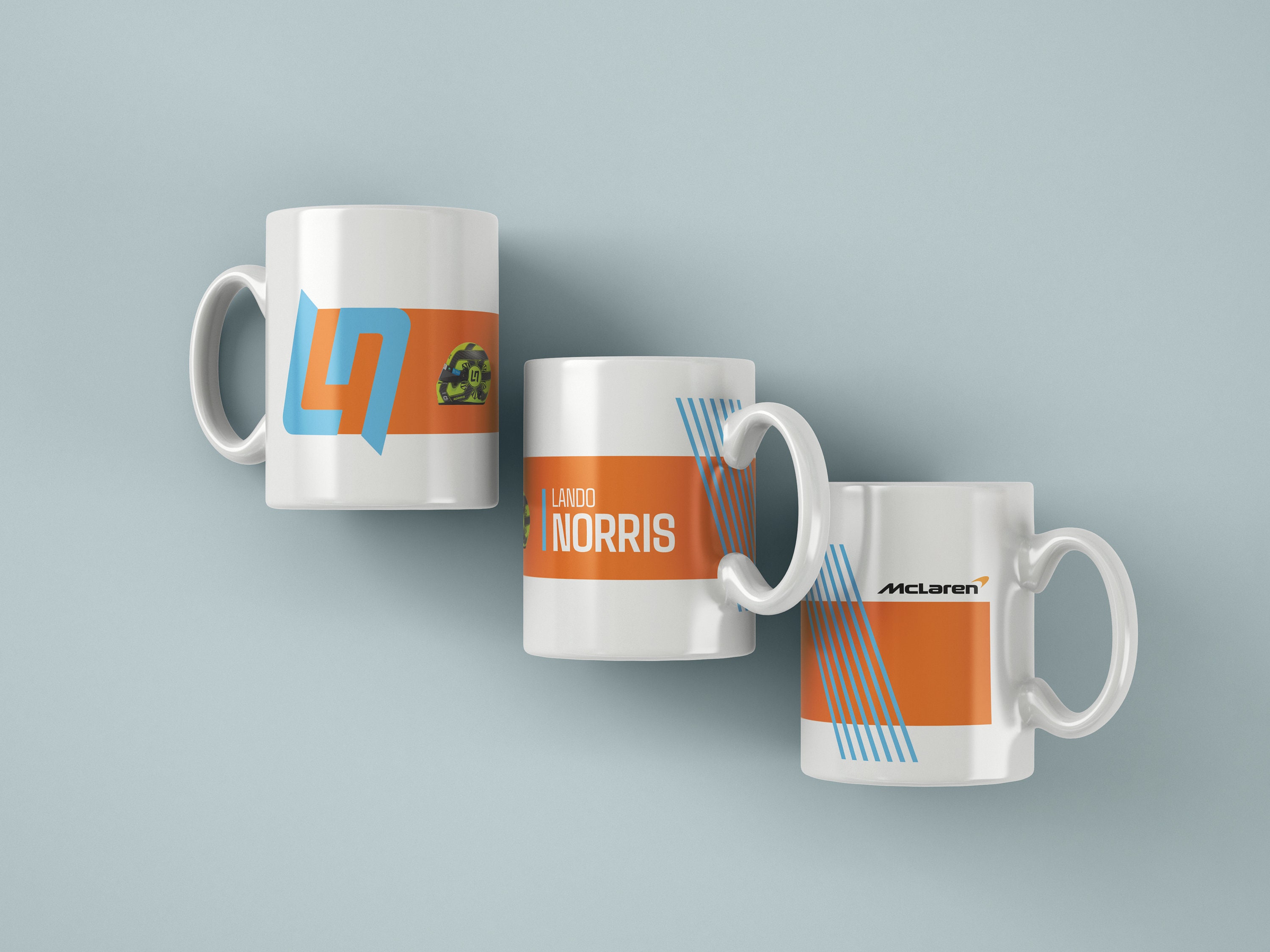 Lando Norris Mclaren F1 Mug Design Dijital Edition 11 Oz Mug Cricut ...