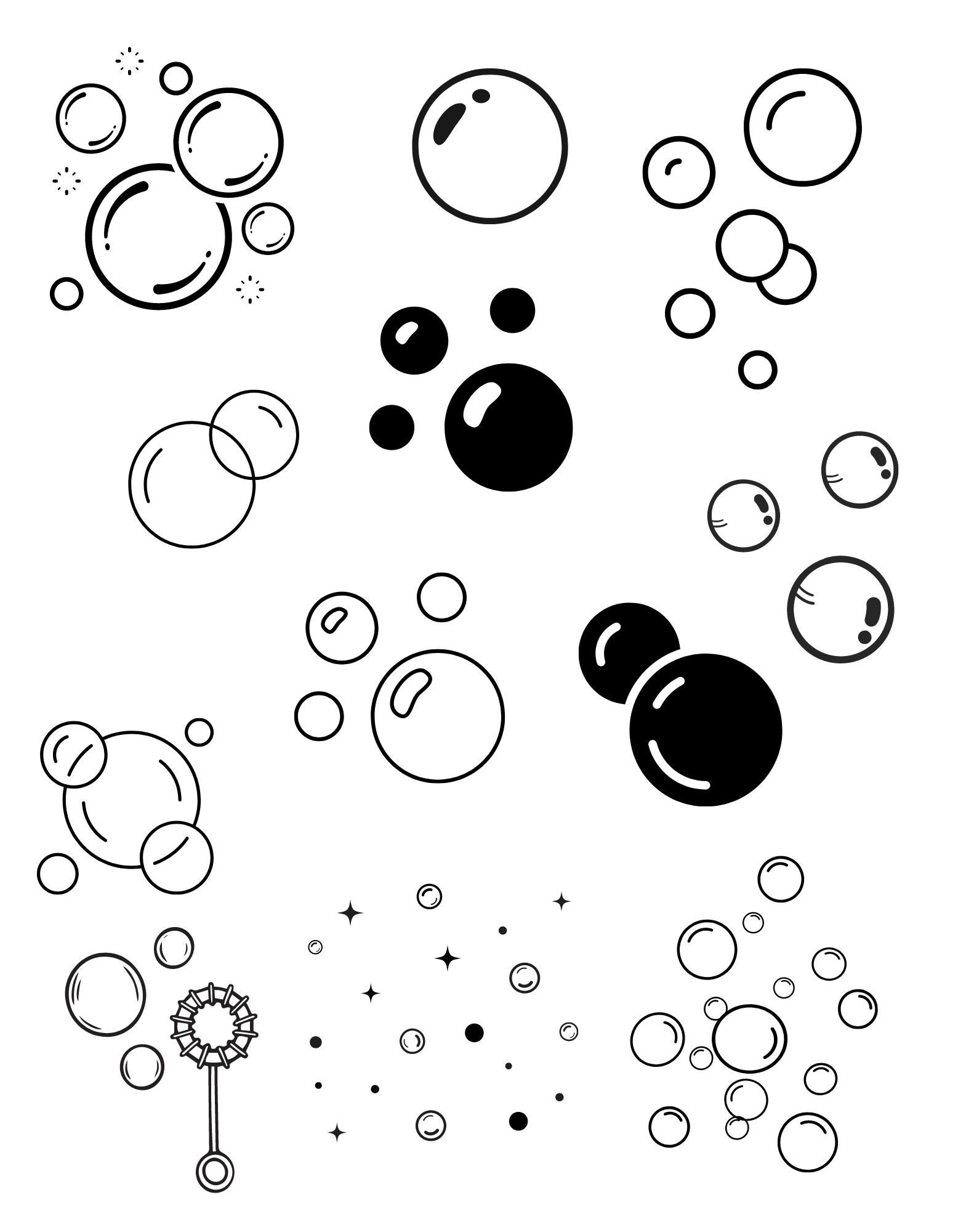 Svg,png,new,new,soap Bubbles SVG Files,bubble,diy Crafting,scrapbooking ...