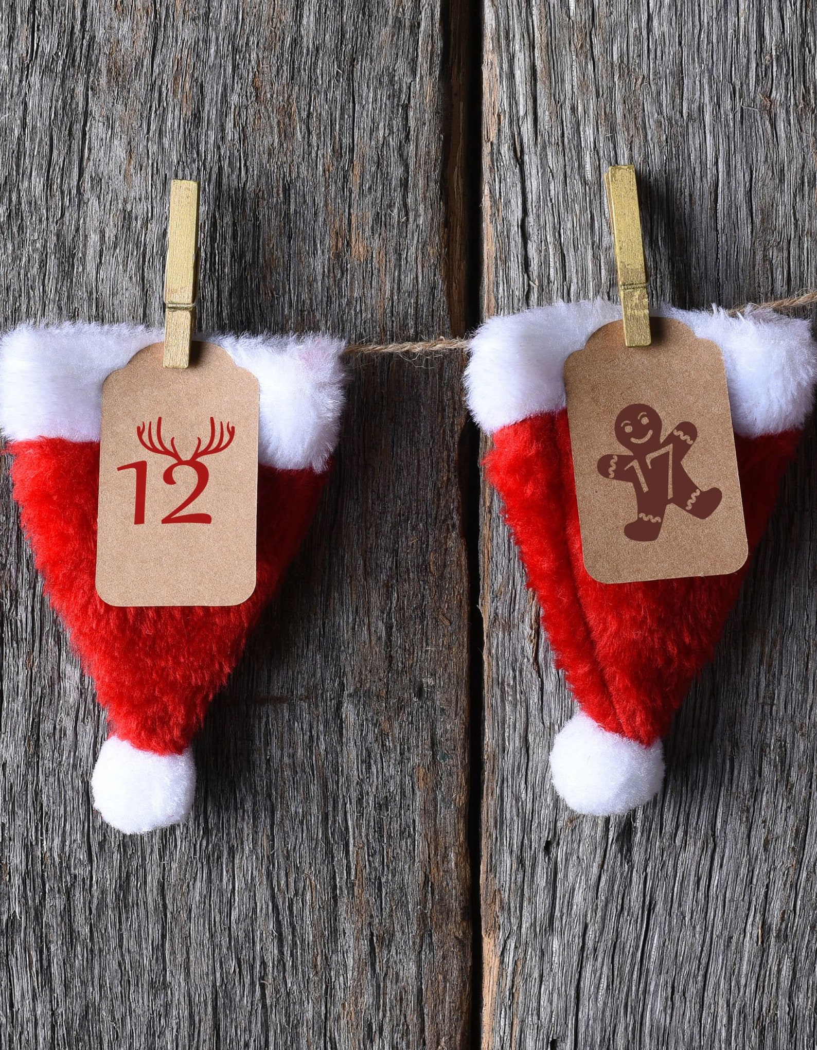 Advent Calendar Numbers Plotter File, Laser NEW, New, Christmas, 1-24 ...