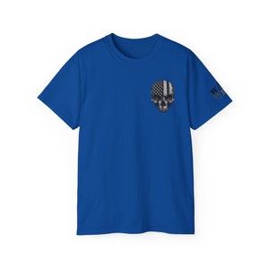 Willy's Adventure Wear Flag Skull T-shirt - Etsy