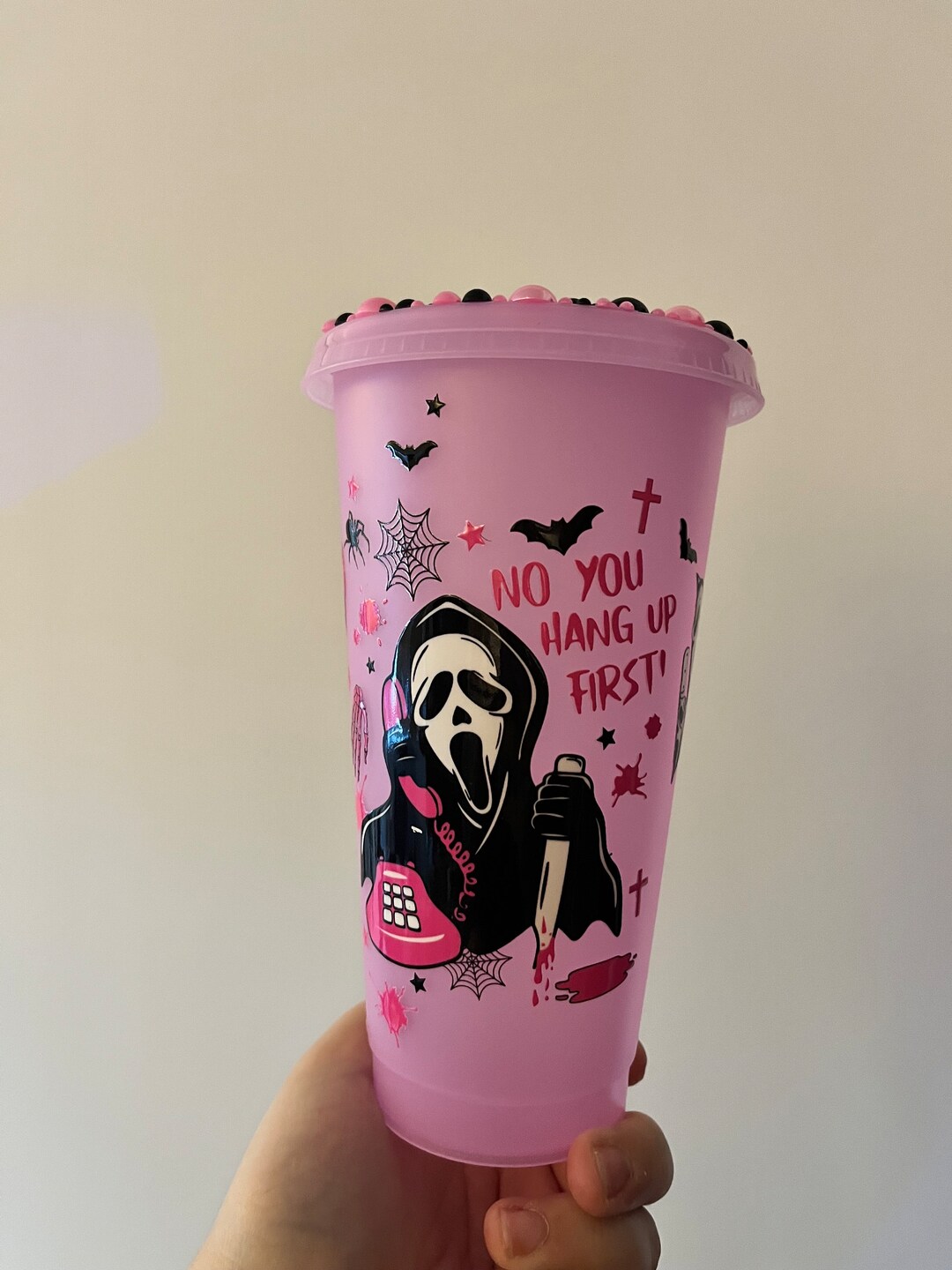 Scream Movie Inspired Cold Cup - Etsy UK