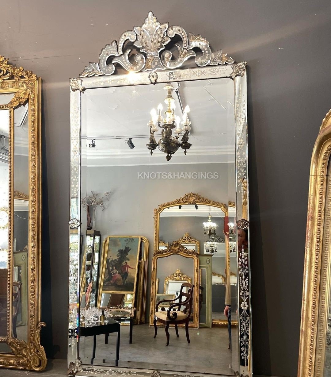 Large Mirror,handmade Regal Venetian Mirror Italian Style Wall Mirror ...