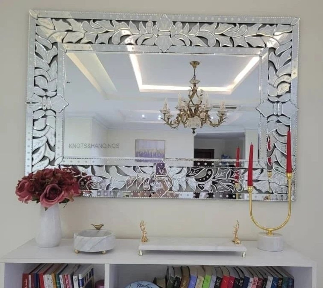 Large Mirror Interior Decor Luxury Mirror, Venetian Mirror Italian ...