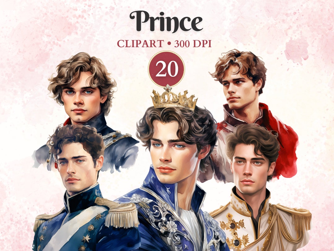 Prince Clipart, Medieval Prince, Fantasy Crown, Magical Image Png ...