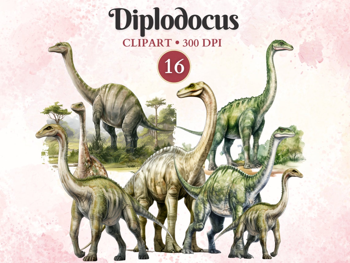Diplodocus Clipart, Diplodocus Png, Dinosaur Clipart, Dino Png ...