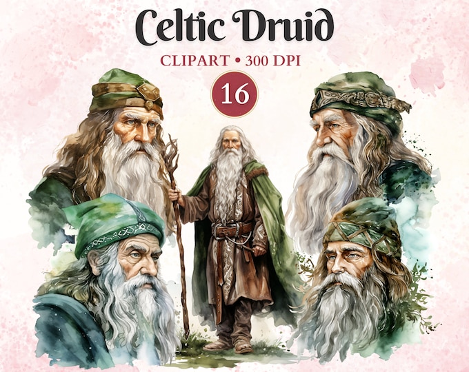 23 Celtic Irish Magic Clipart Files, Fun Downloads, Magical, Enchanted ...