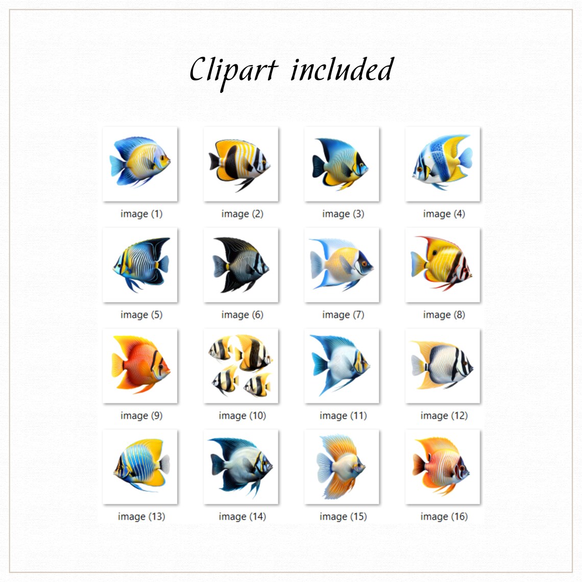 Angel Fish Clipart, Fish Png, Angelfish, Aquarium Clipart, Under the ...