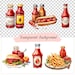 Ketchup Clipart, Ketchup Png, Sauce Clipart, Hamburger, Bbq, Hot Dog ...