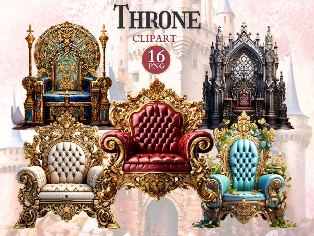 Throne Clipart, King Clipart, Medieval Image, Royal Png, Middle Ages ...