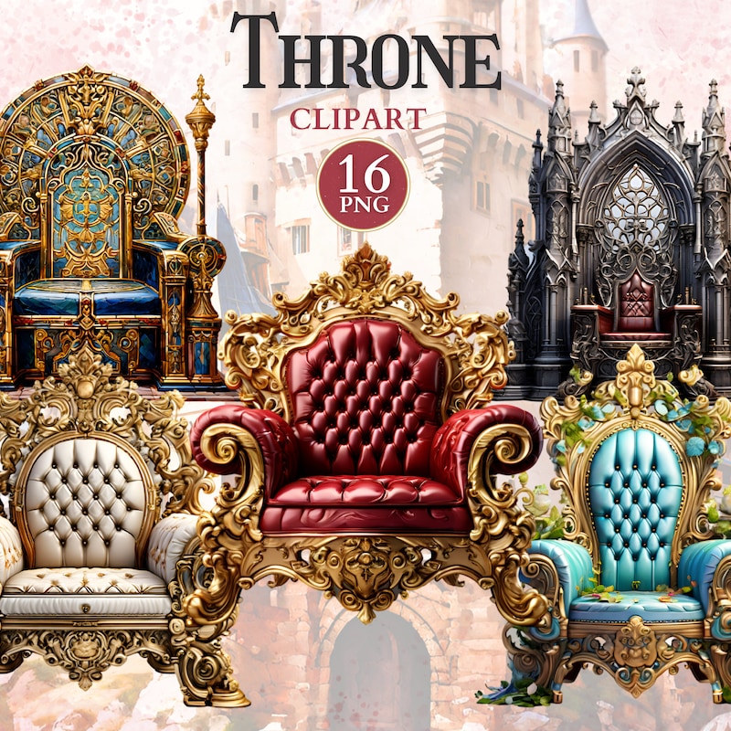 Throne Chair - Etsy
