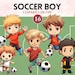 Soccer Boy Clipart, Soccer Png, Cute Boy, Infant, Babyboy, Football Png ...