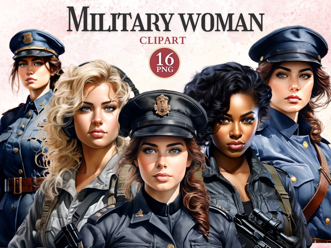 Military Woman Clipart, Female Soldier, Military Wife, Soldier Png ...