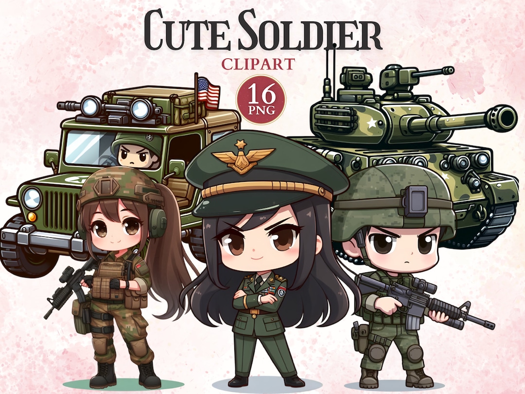 Cute Soldier Clipart, Soldier Png, Armed Forces, Military Tank, Air ...