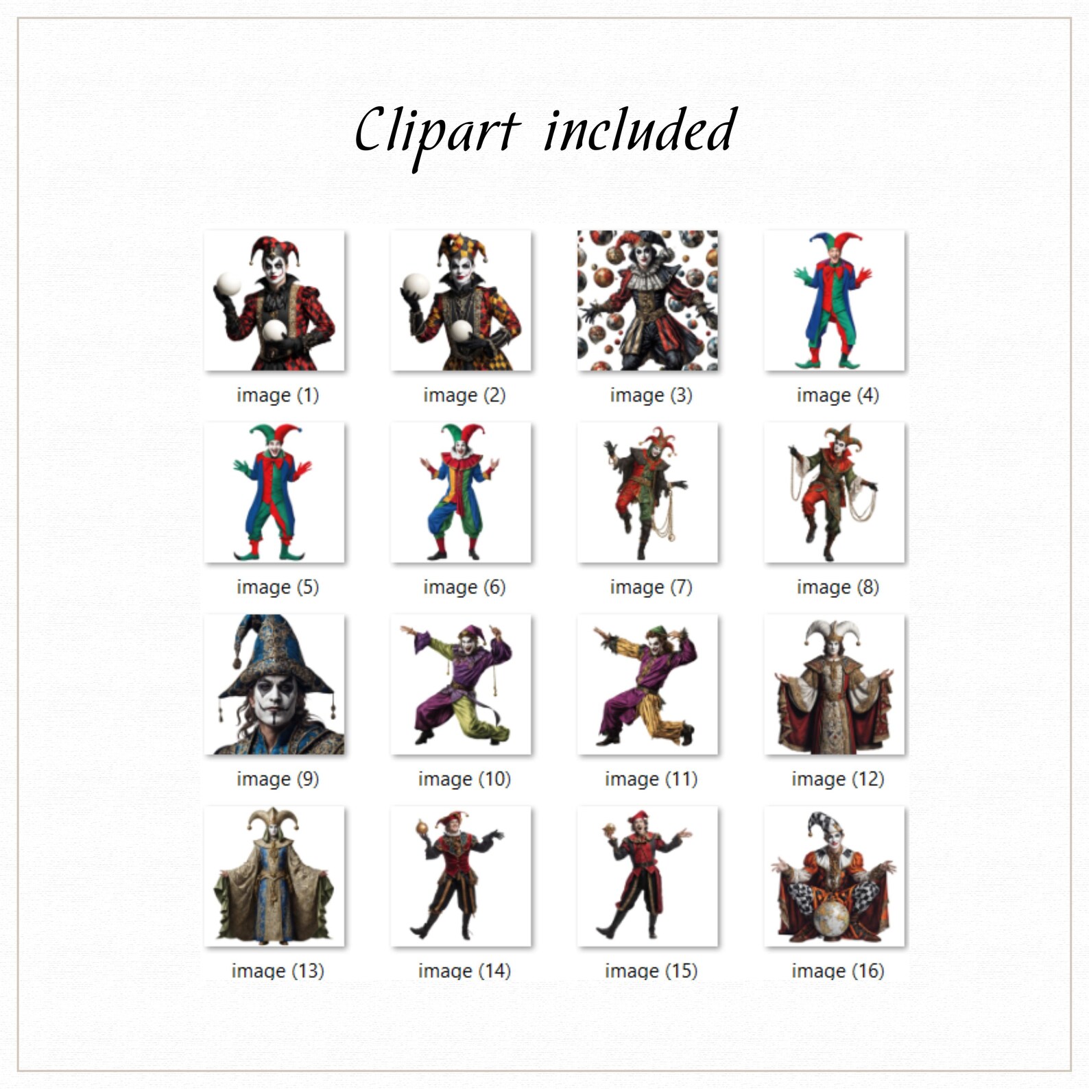 Jester Clipart, Medieval Jester, Jester Hat Png, Fairy Png, Carnival ...