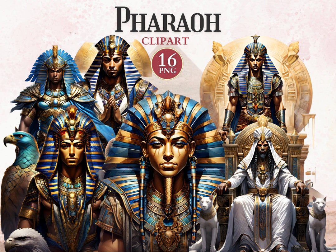 Pharaoh Clipart, Pharaoh Png, Ancient Egypt Clipart, Ancient ...