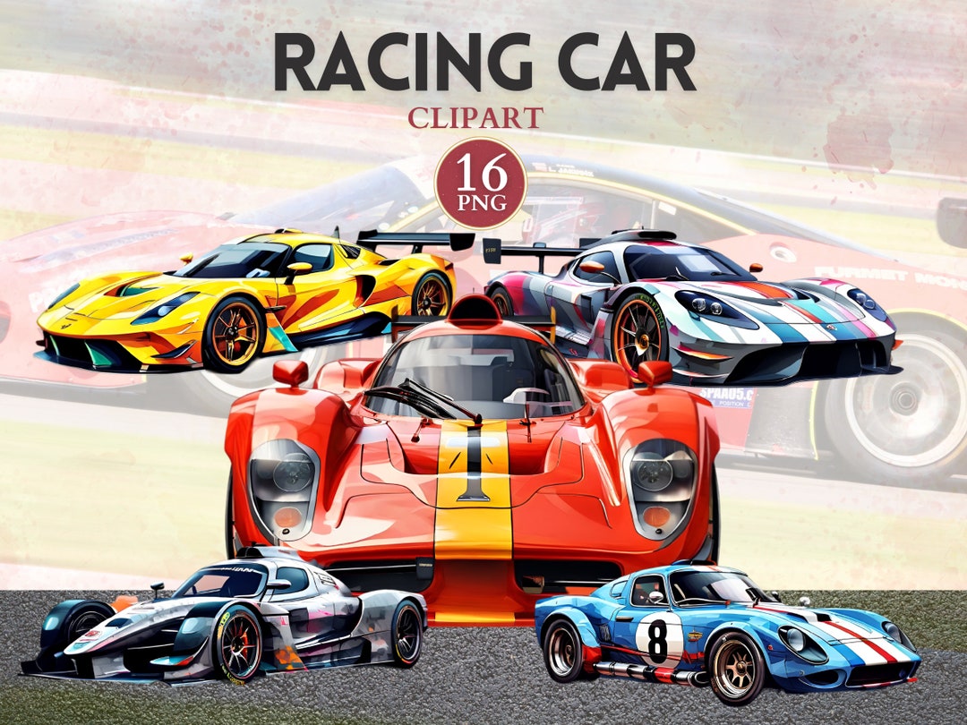Racing Car Clipart, Racing Png, Race Car Png, Sport Car Clipart ...