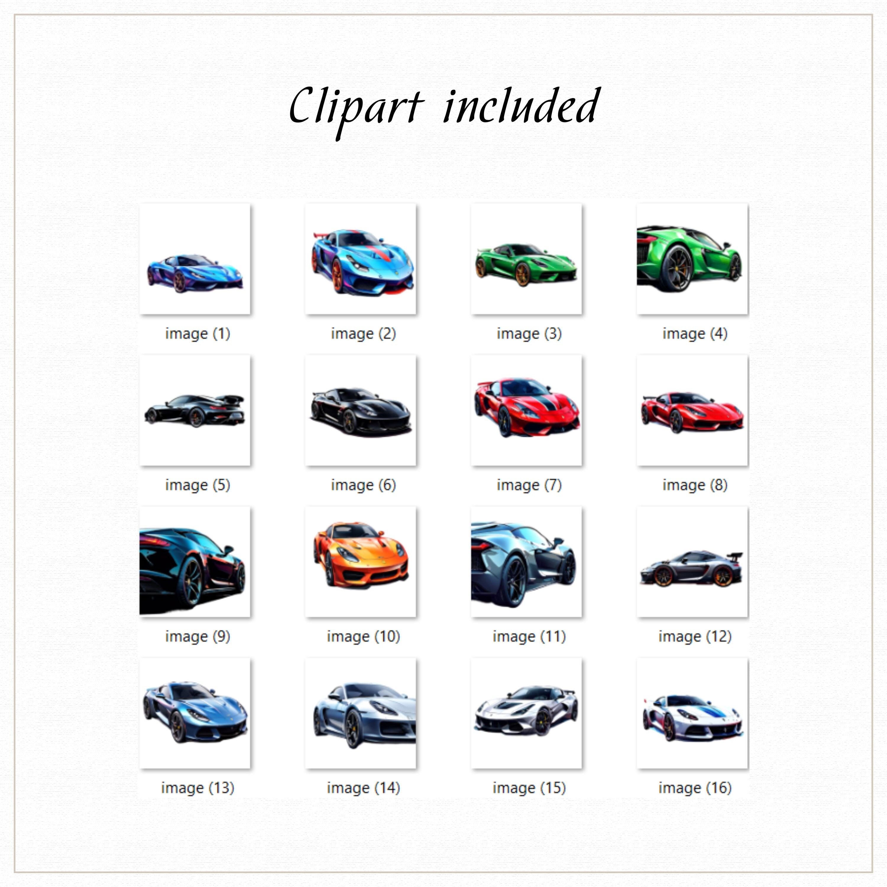 Sport Car Clipart, Racing Car Clipart, Racing Png, Race Car Png ...