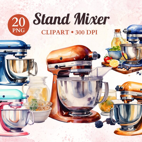 Stand Mixer Clipart - Etsy