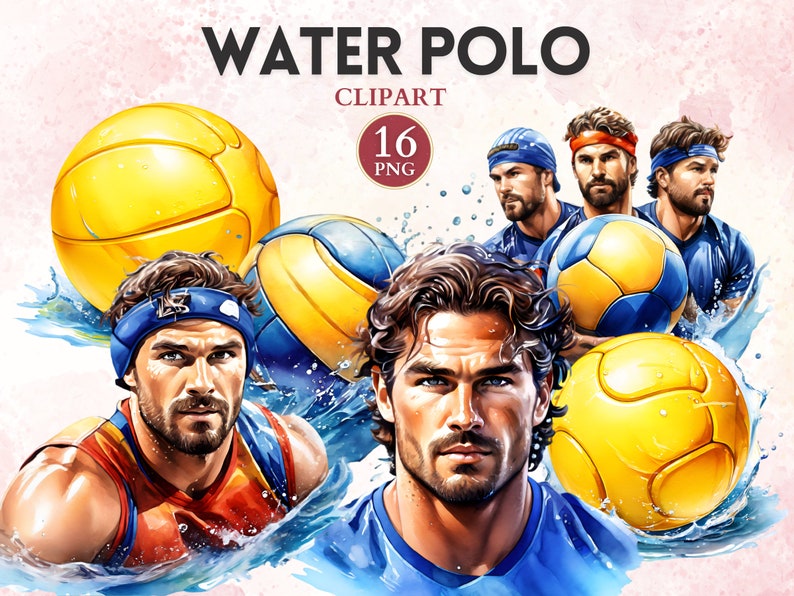 Water Polo Clipart, Water Polo Png, Swim Png, Swim Team, Water Sport ...