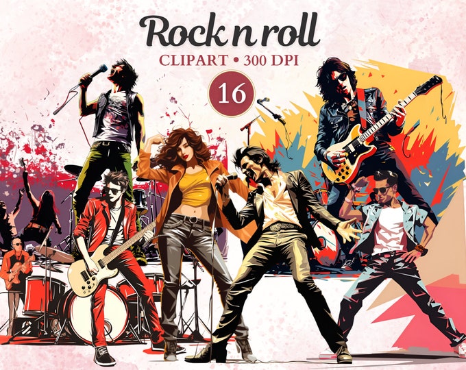 Rockstar SVG, Rock Star SVG, Music Band, Music Artist, PNG, Musicians ...