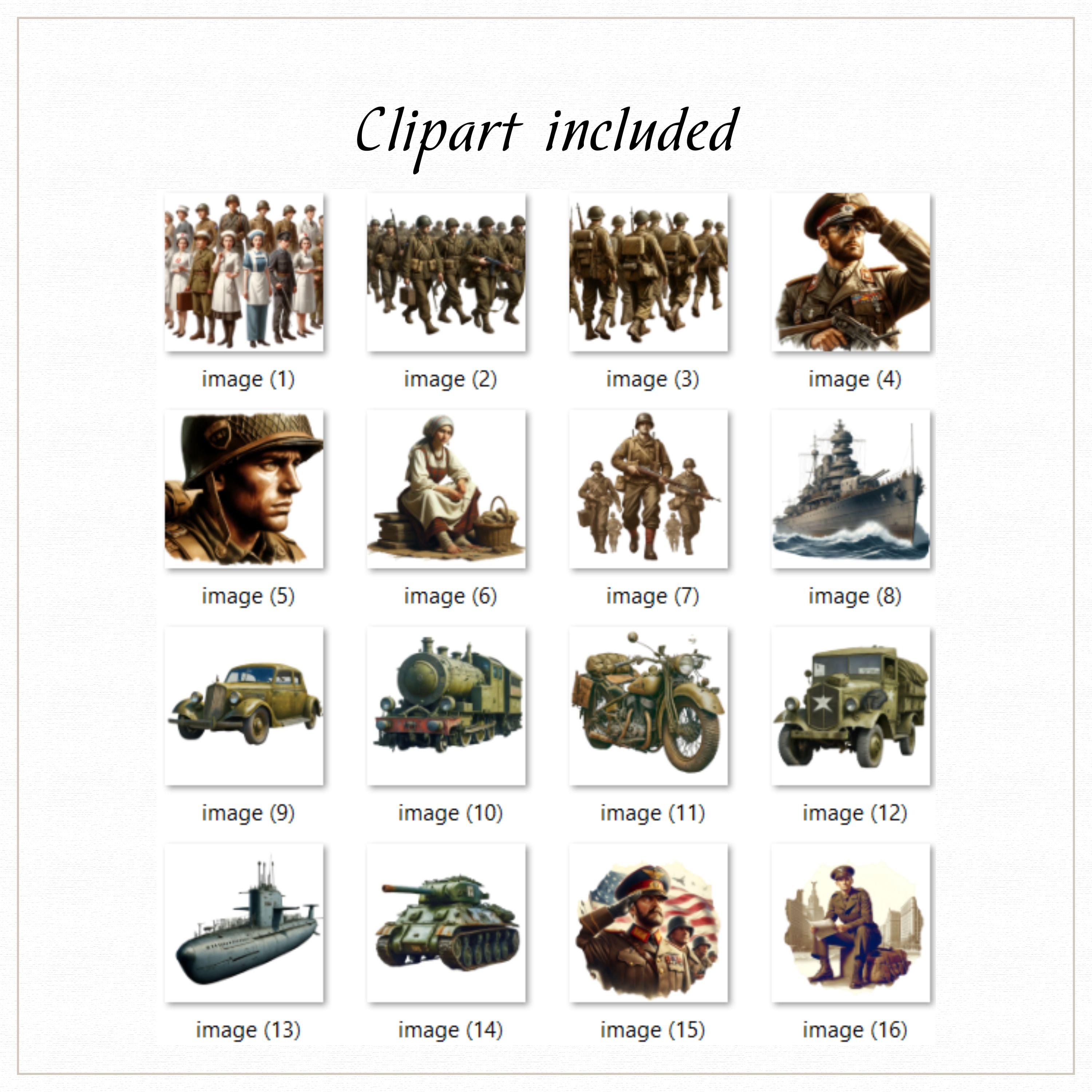 World War 2 Clipart, Wwii, Ww2, Military Clipart, Soldier Png, Army Png ...
