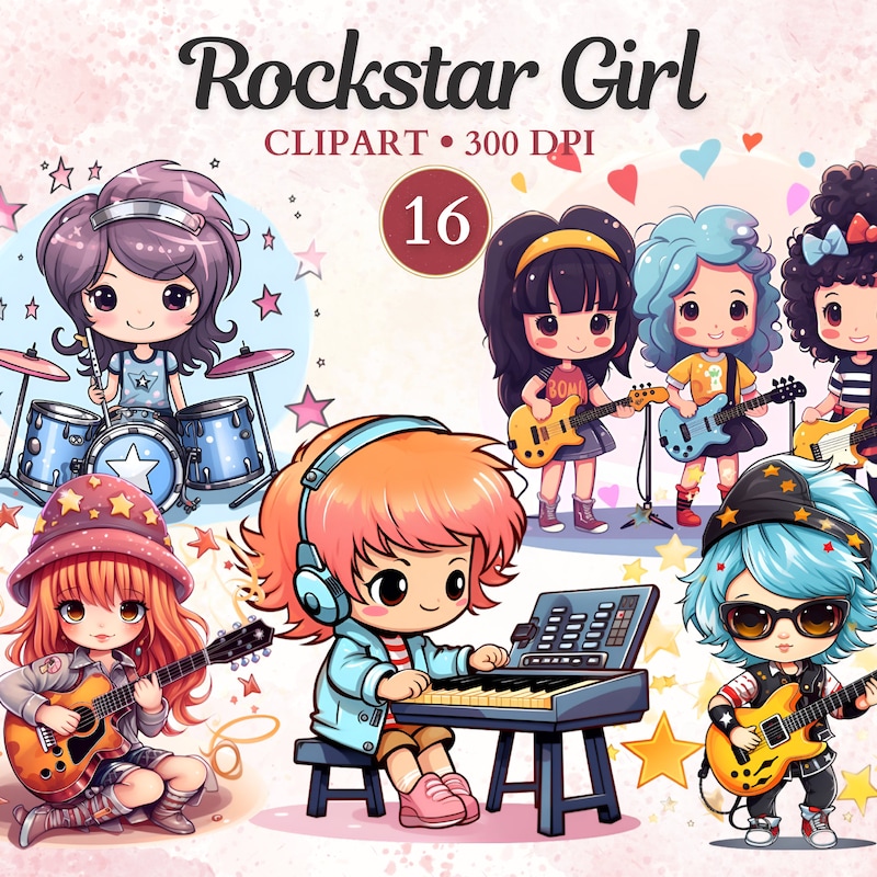 Girl Rockstar - Etsy