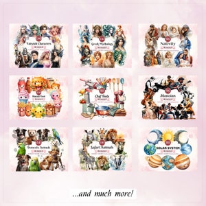 WHOLE SHOP Mega Bundle, 15.000+ PNG Clipart, Unlimited Lifetime Shop ...